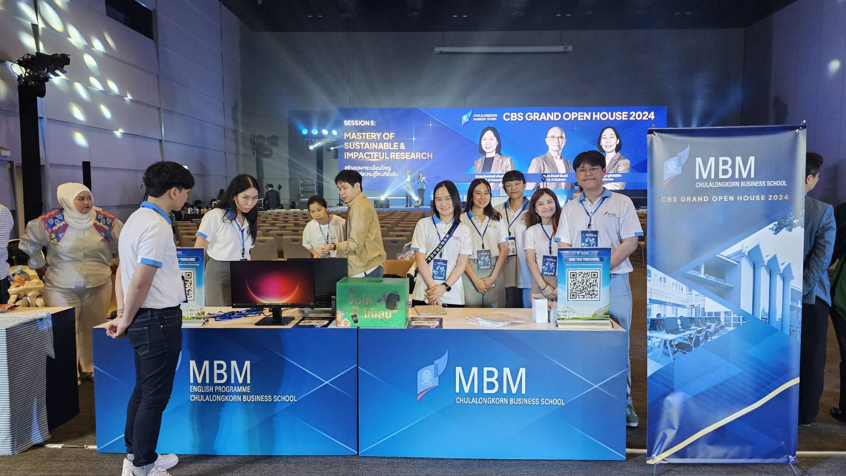 CBS Grand Open House 2024:Vibes within the event – Marketing Department